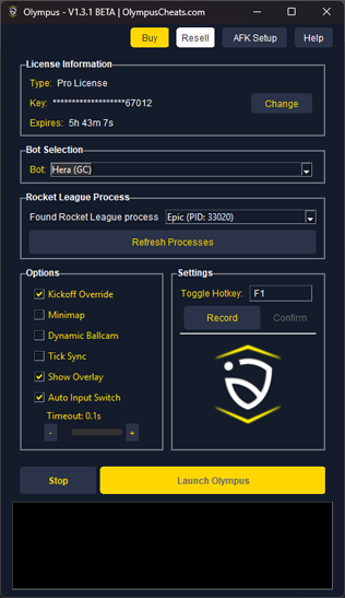 OLYMPUS | Rocket League AI | Full-Auto/Semi-Auto | FREE TRIAL | WWW ...